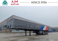 China 40FT Dropside Semi Trailer Heavy Duty Side Wall Trailer With 1200mm Height wall for sale