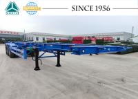 China Tri Axle Container Trailer 40Ft Trailer For Sale Container Skeleton Trailer for sale