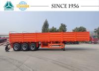 China Bulk Cargo Semi Trailer Dropside Semi Trailer Grain Trailer For Sale In Africa for sale