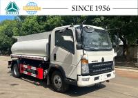 China SINOTRUK HOWO 4x2 10000 Litres Fuel Bowser Truck Fuel Truck Tanker for sale