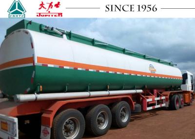China Strong Tanker Body Fuel Storage Trailer 45000 Liters Capacity For Gasoline Transport for sale