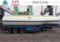 China 40000 Liters Fuel Tanker Trailer Long Service Life For Petroleum Transport for sale