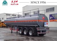 China 30000 Liters 3 Axles Fuel Tanker Trailer Customized Capacity Long Service Life for sale