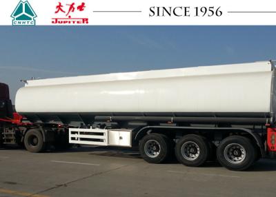China 30000 Liters Fuel Tanker Trailer 7 Compartments For Carrying Petroleum for sale
