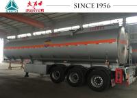China 3 Axles 33000 Liters Fuel Tanker Trailer High Durability With BPW Axles for sale