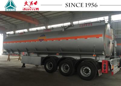 China 3 Axles 33000 Liters Fuel Tanker Trailer High Durability With BPW Axles for sale