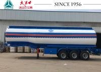 China 42000 Liters Road Fuel Tanker Trailer High Durability With Airbag Suspension for sale