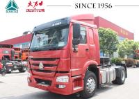 China 4X2 6 Wheeler HOWO Tractor Truck Large Payload For Container Transport for sale
