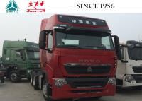 China High Roof HOWO A7 6X4 10 Wheeler Truck With Euro II 380HP Engine LHD / RHD for sale