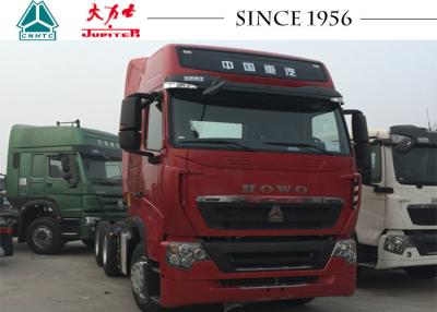China High Roof HOWO A7 6X4 10 Wheeler Truck With Euro II 380HP Engine LHD / RHD for sale