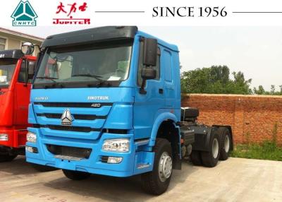 China Longer Lifespan HOWO Tractor Truck 420 Hp Euro II Engine RHD For Road Transport for sale