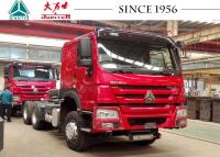 China A7 HOWO Tractor Truck 400L Fuel Tank With 420 Hp Euro II Engine LHD/RHD for sale