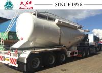 China 30-45 Cbm Bulk Carrier Trailer For Cement Transport for sale