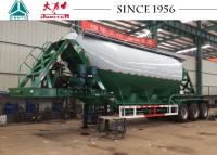 China 40CBM 3 Axles Bulk Cement Tanker Trailer With WeiChai 4100 Diesel Engine for sale