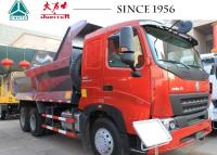 China A7 10 Wheeler 6X4 HOWO Dump Truck For Mine Site With Euro 4 Engine for sale
