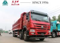 China HOWO Tipper 6x4 Sinotruk Dump Truck , Dump Tractor Trailer 12 Wheeler For Quarry for sale