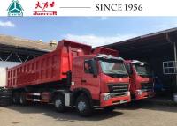 China A7 8X4 HOWO Dump Truck 30 CBM 420 HP Euro 4 Flat Roof For Quarry Philippines for sale