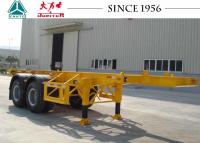 China Long Lifespan Container Chassis Trailer 20 FT 2 Axle For Container Port for sale