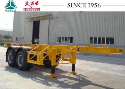 China Long Lifespan Container Chassis Trailer 20 FT 2 Axle For Container Port for sale