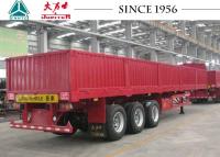 China 3 Axles 40 FT Flatbed Trailer 30 Tons Payloads With Airbag Suspension for sale