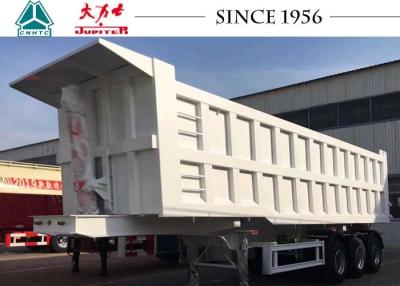 China 65 Tons 3 Axles Heavy Duty Tipper Trailer Custom Dimension With BPW Brand Axle for sale