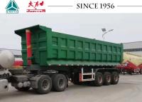 China 60 Tons Tri Axle Heavy Duty Tipper Trailer With HYVA Cylinder For Asia Market for sale