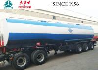 China Safe Tri Axle Fuel Storage Trailer For Petroleum Pump , Tanker Truck Trailer for sale