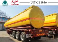 China Safe Oil / Petroleum Diesel Tank Trailer With Pneumatic Control For Mine for sale