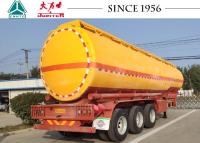 China 40000 Liters Fuel Tanker Trailer 3 Axles Gasoline Transporting for sale