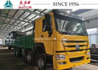 China 40 Tons Side Wall 371hp Howo Cargo Truck For Transportation for sale