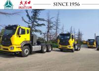 China HOWO 6X4 Tractor Truck With Extra Fuel Tank Long Distance Transporation for sale