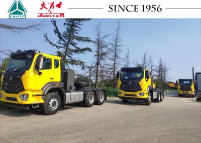 China HOWO 6X4 Tractor Truck With Extra Fuel Tank Long Distance Transporation for sale