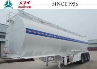 China 40000 Liters 40 Tons Tri Axle Fuel Tanker Trailer For Cross Border Transportation for sale