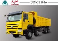 China SINOTRUK HOWO A7 8X4 371HP Tipper Truck For Transporting Loose Material for sale