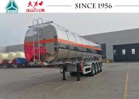 China 40000L 4 Axle Carbon Steel Bitumen Tanker Semi Trailer for sale