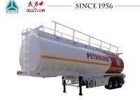 China 46000L 5182 Aluminum Alloy Tanker Semi Trailer For Fuel Transportation for sale