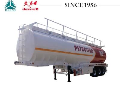 China 46000L 5182 Aluminum Alloy Tanker Semi Trailer For Fuel Transportation for sale
