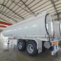 China Tri Axle Heavy Fuel Tanker Semi Trailer 40000 42000 Lliters for sale