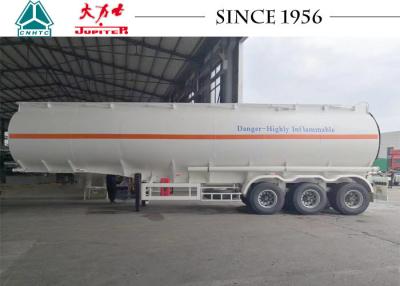 China 40M3 Tri Axle Q345B Carbon Steel Petroleum Tanker Trailer for sale