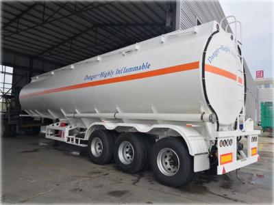 China 35CBM Fuel Tanker Trailer 40 Tons Gasoline Tank Trailer for sale