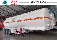 China 5 Compartments 45 CBM Aluminium Alloy Fuel Tanker Trailer for sale