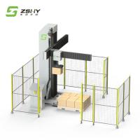 China Single Column Automatic Palletizing Machine Robotic Pallet Stacker 380V 60HZ for sale