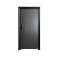 China Anti Theft Exterior Home Security Door Polymer Steel Residential Security Doors for sale