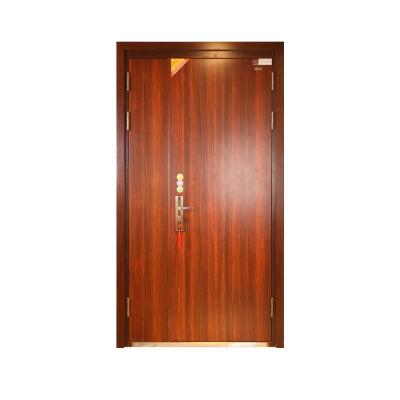 China Waterproof Contemporary Steel Door Secure for Residential Exterior Entry for sale