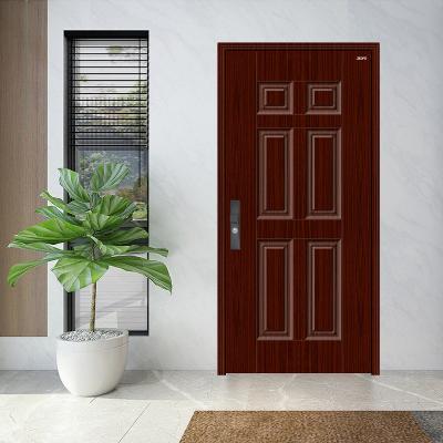 China Customizable Steel Door Modern Style for Exterior Security Entrance for sale