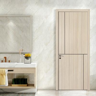 China Custom Visible Hinge Modern Wooden Doors for Home Hotel for sale