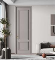 China Modern Painted Wooden Doors Single Swing Decorative Flush Doors For Residential Office for sale