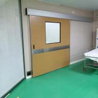 China Electric Side Sliding Door Stainless Steel Honeycomb Medical Clean Door for sale