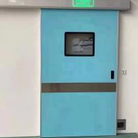 China Automatic Airtight Medical Radiation Protection Door Heavy Duty Hospital Steel Door for sale