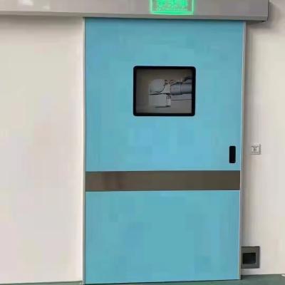 China Automatic Airtight Medical Radiation Protection Door Heavy Duty Hospital Steel Door for sale